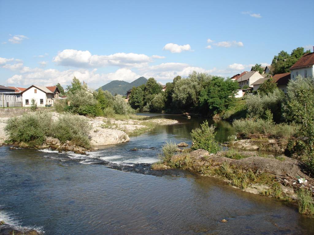 Reka Sora (Od jezu v Goričanah do zadnjega jezu pred izlivom v Savo ...