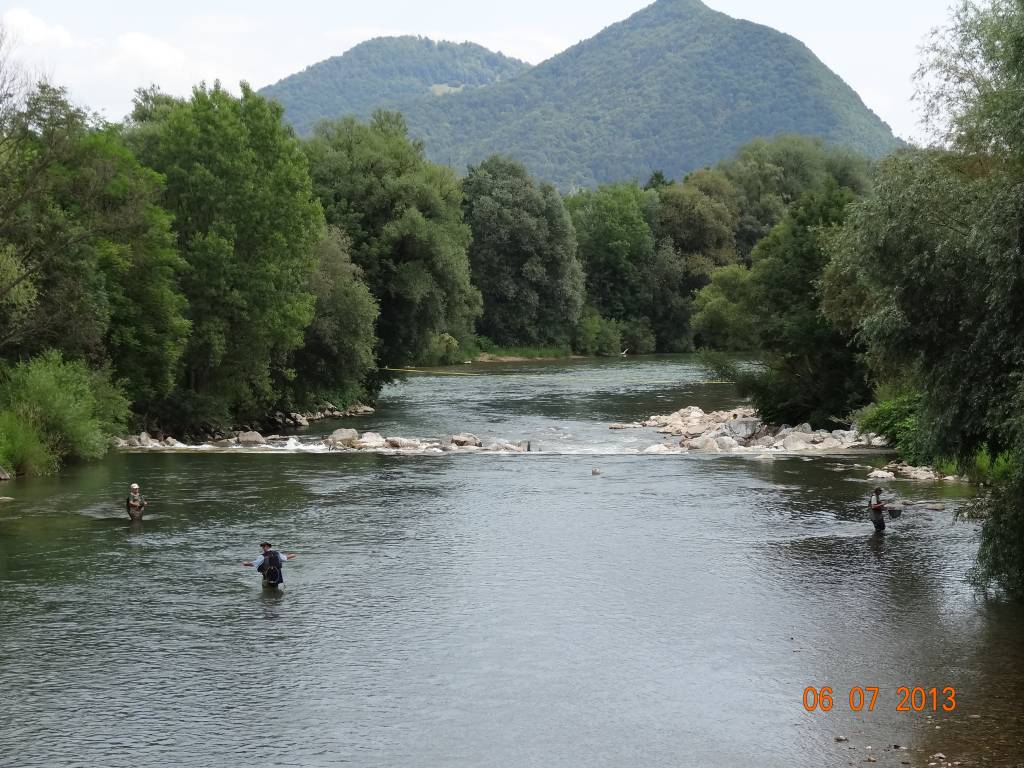 Reka Sora (Od jezu v Goričanah do zadnjega jezu pred izlivom v Savo ...