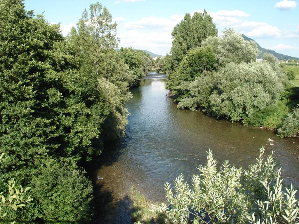 Reka Sora (Od jezu v Goričanah do zadnjega jezu pred izlivom v Savo ...