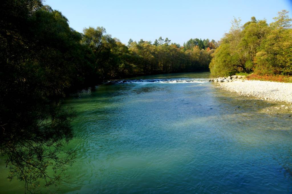 Sava Dolinka (von der Berierre in Moste bis zum Zusammenfluss mit der ...