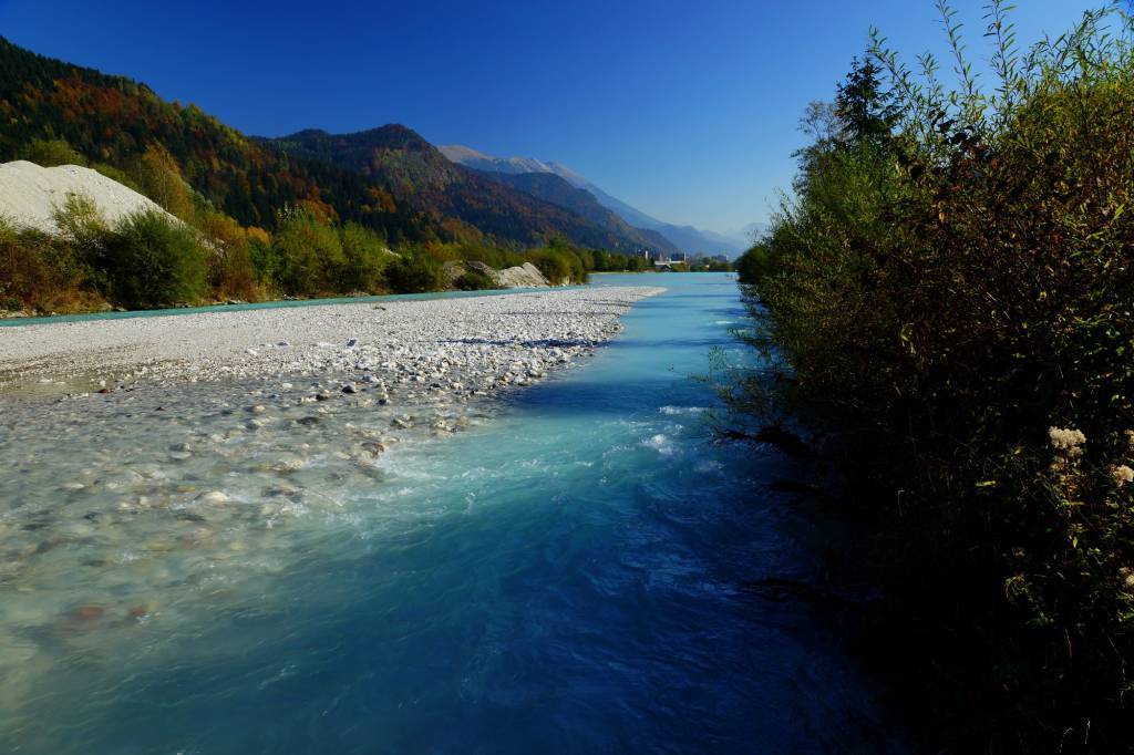 The river Sava Dolinka (from the bridge in Podkoren to the pebble ...